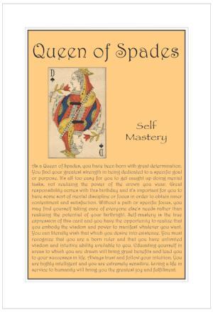 Queen Of Spades Meaning